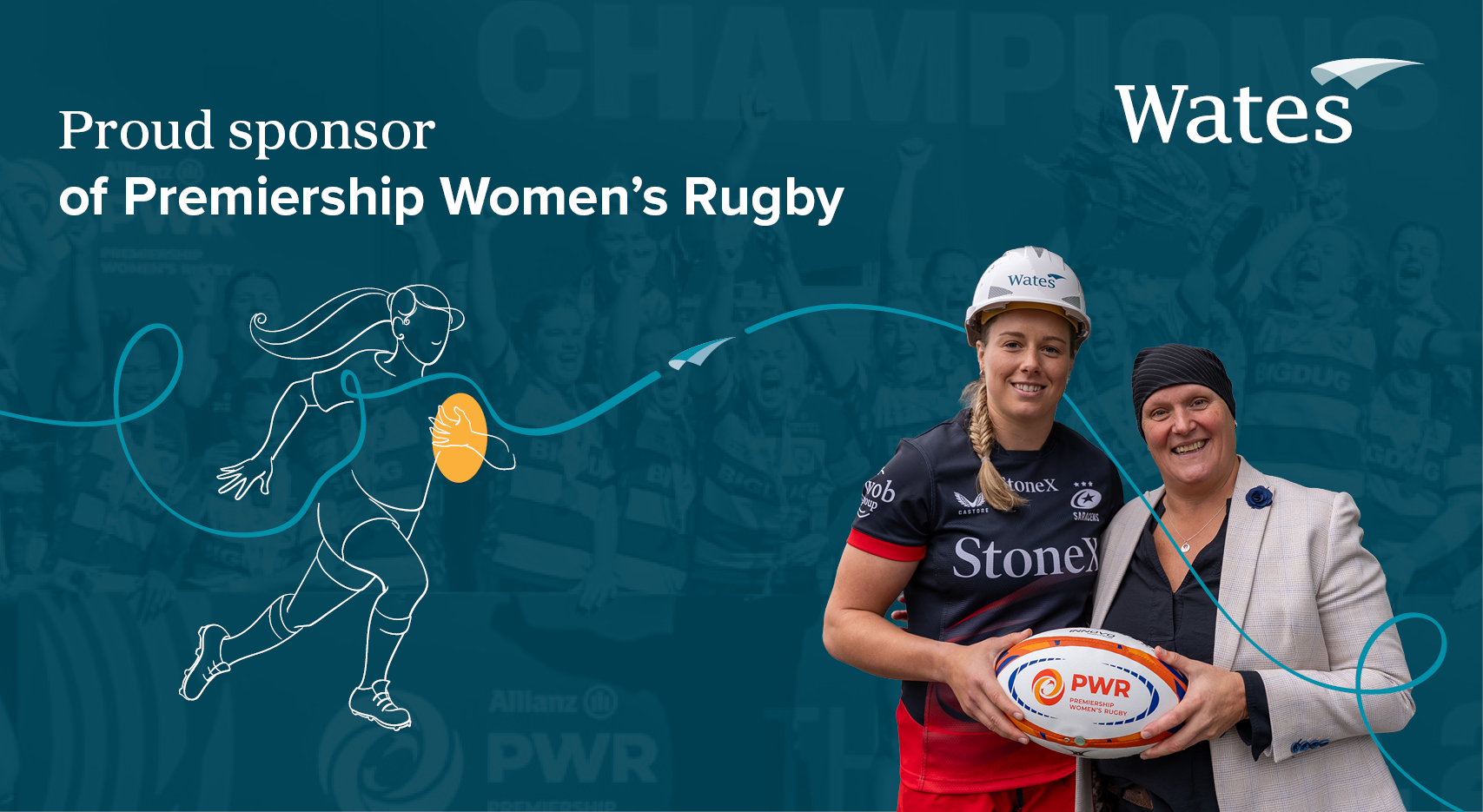 Wates Group renews official partnership with Premiership Women’s Rugby
